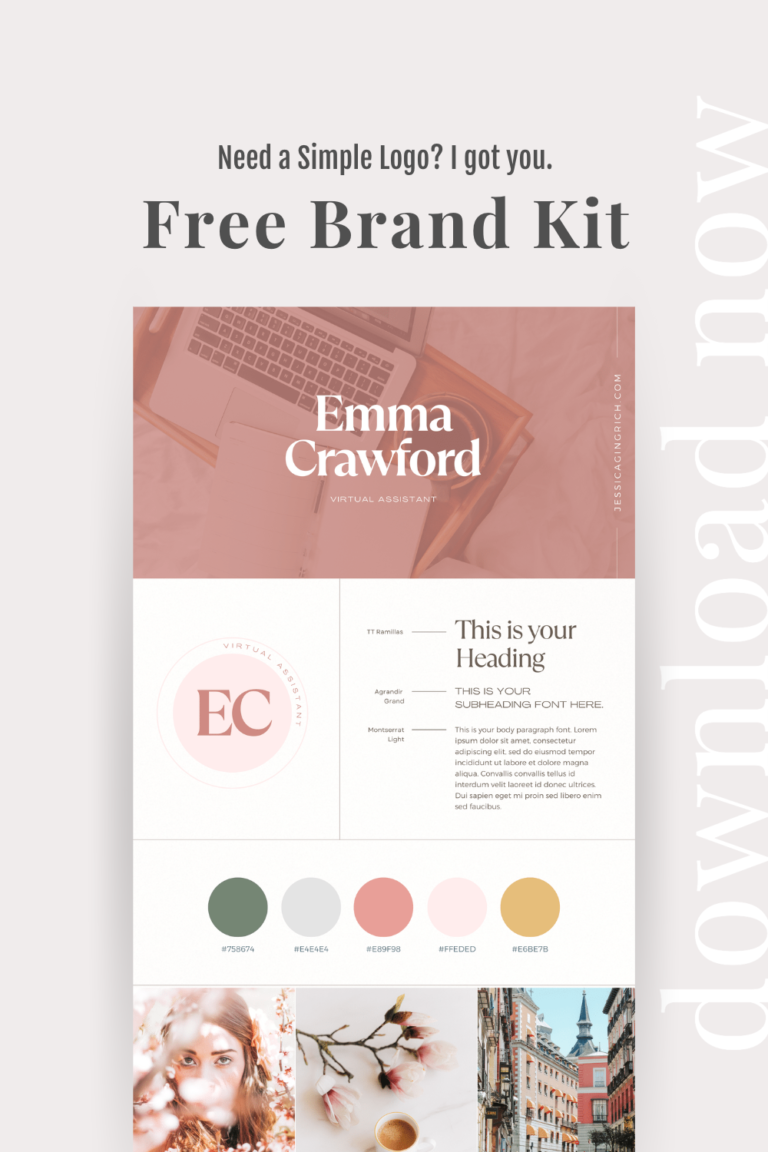 Free Brand Kit of the Month: For Coaches, Consultants and Creatives