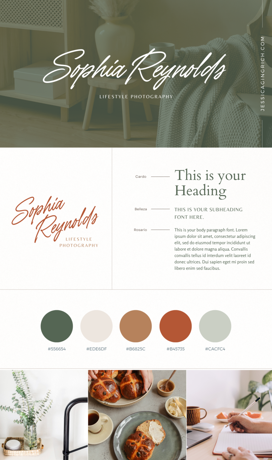 Free Brand Kit of The Month: Sophia